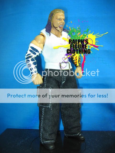 JEFF HARDY DA BLACK DENIM PANTS & TANKS | Ralph's Figure Clothing