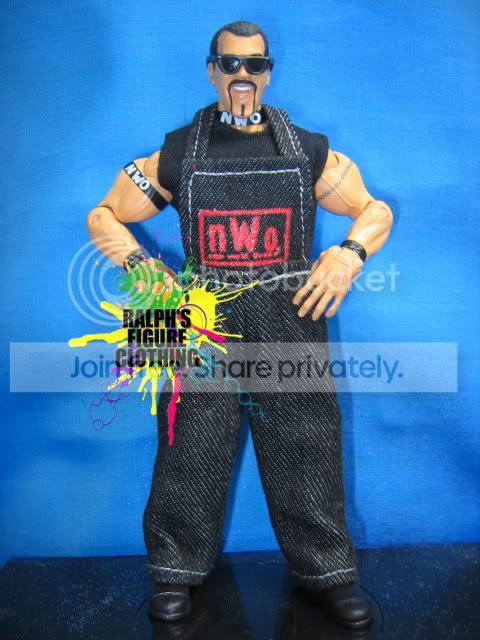 BUFF BAGWELL WCW “NWO” DENIM OVERALLS | Ralph's Figure Clothing
