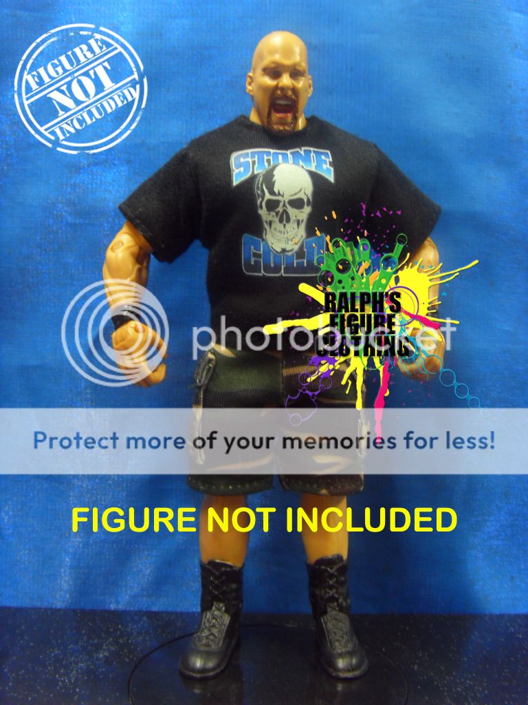 “STONE COLD” STEVE AUSTIN WM27 ( MATTEL & JAKKS ) | Ralph's Figure Clothing