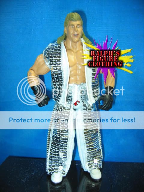 “HBK” SHAWN MICHAEL WHITE VEST & CHAPS | Ralph's Figure Clothing