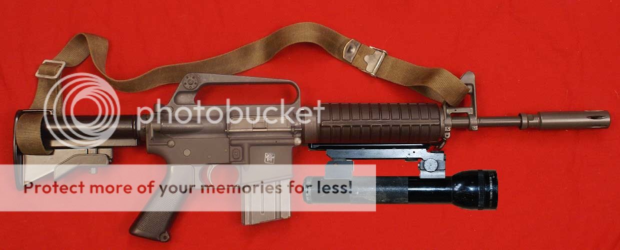 Any info on this retro flashlight mount? > AR-15 / M-16 Retro Forum ...