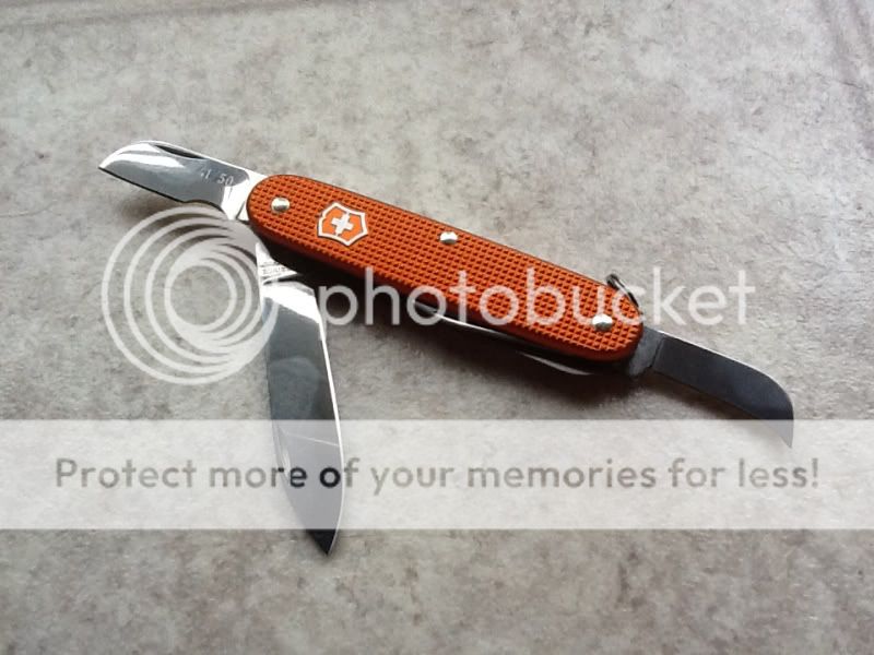 SOLD. Victorinox Electrician Plus Duo- Bright Orange Alox | BladeForums.com