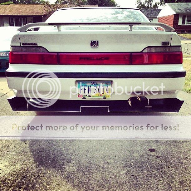 rear diffuser & other aero | Honda Prelude Forum