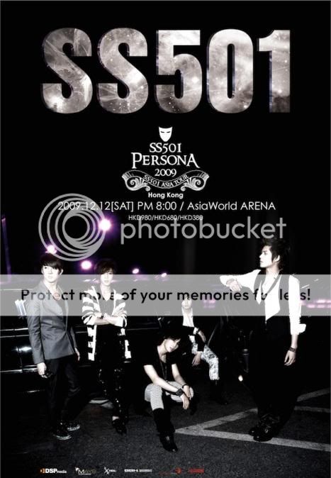 [poster] SS501 Persona en Hong Kong | World asian pics