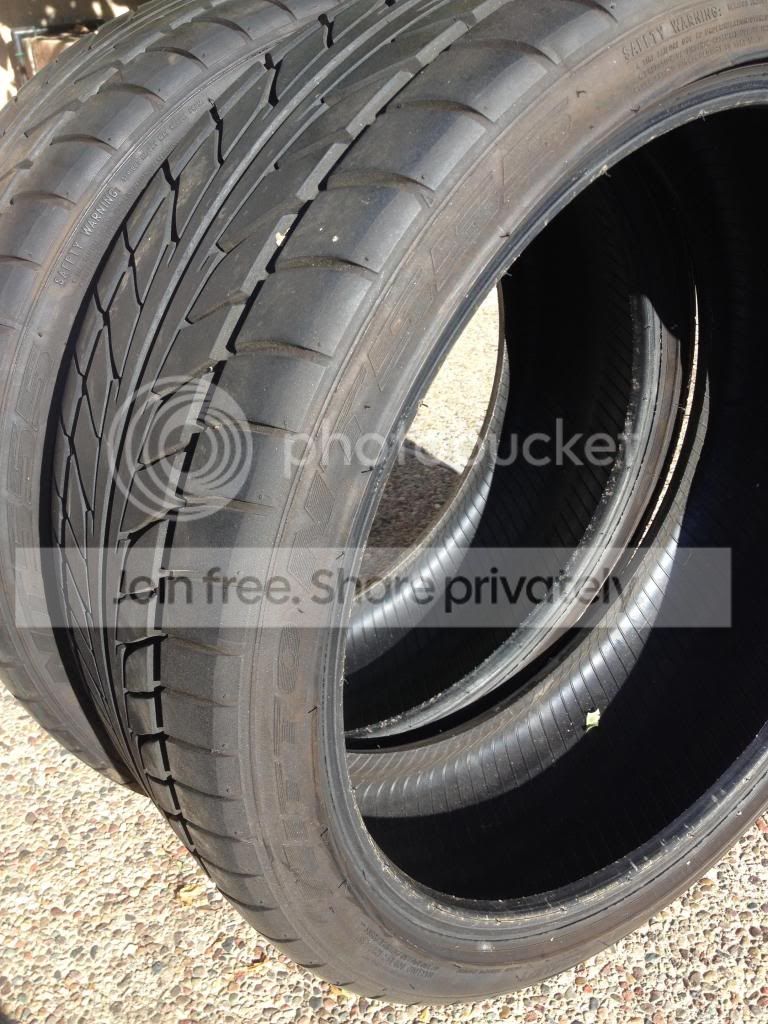 FS: 225/35/ZR20 Nitto NT555 Extreme II Tires 90% Tread