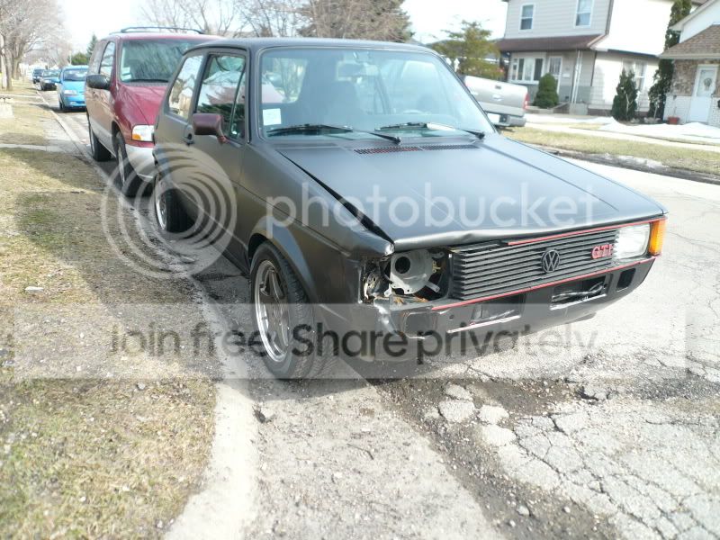 1983 VW Rabbit GTI flat black | VW Vortex - Volkswagen Forum