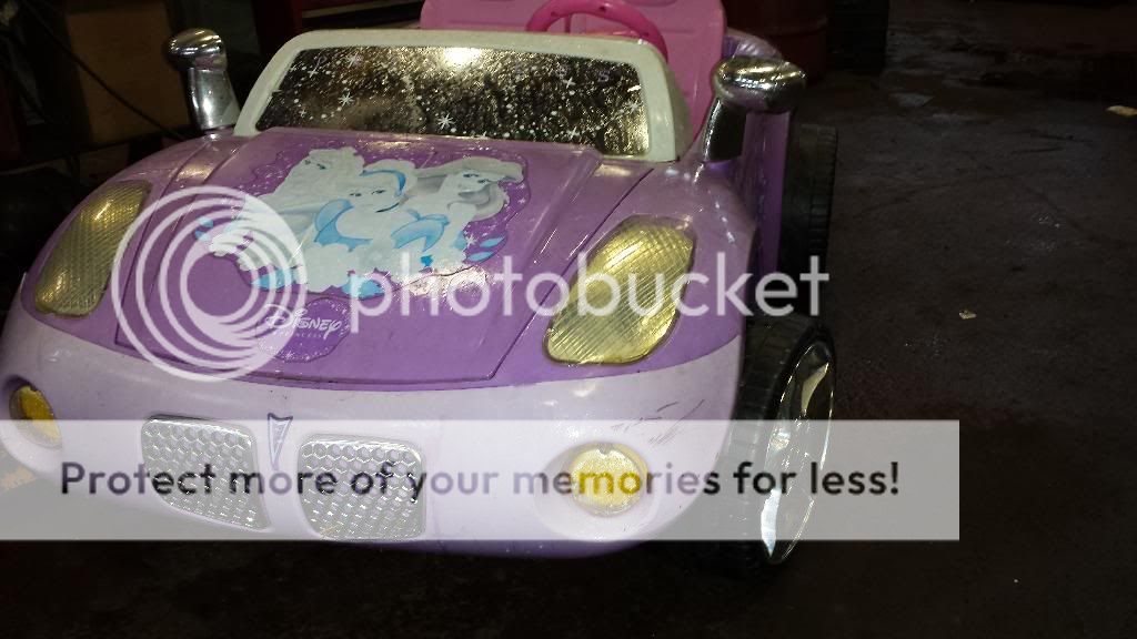 Gas Powered Princess Power Wheels | DIY Go Karts