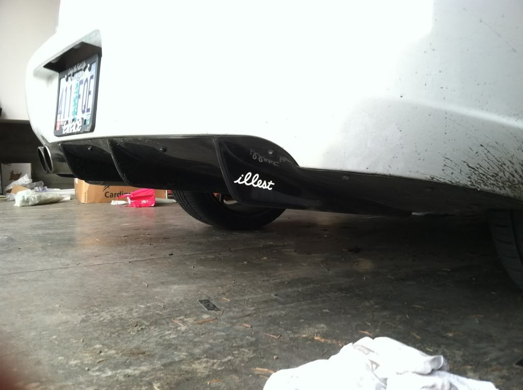 Exterior - APR Diffuser ..installed! | IW STi Forum